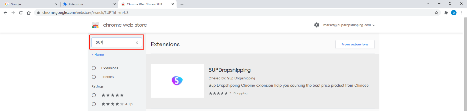 Tutorial on SUP Chrome Extension - Supdropshipping | Help you build up ...