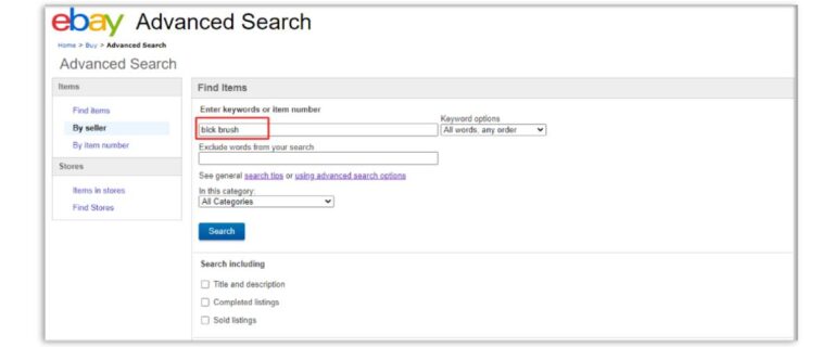 How to Use eBay Advanced Search: Best Guide
