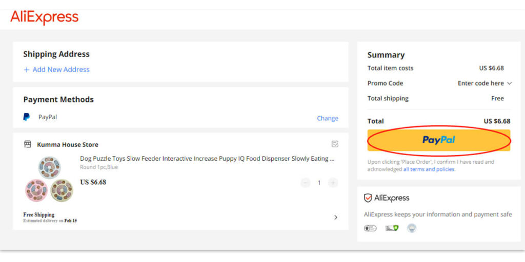 ¿Cómo pagar con PayPal en Aliexpress? (Guía 2024)