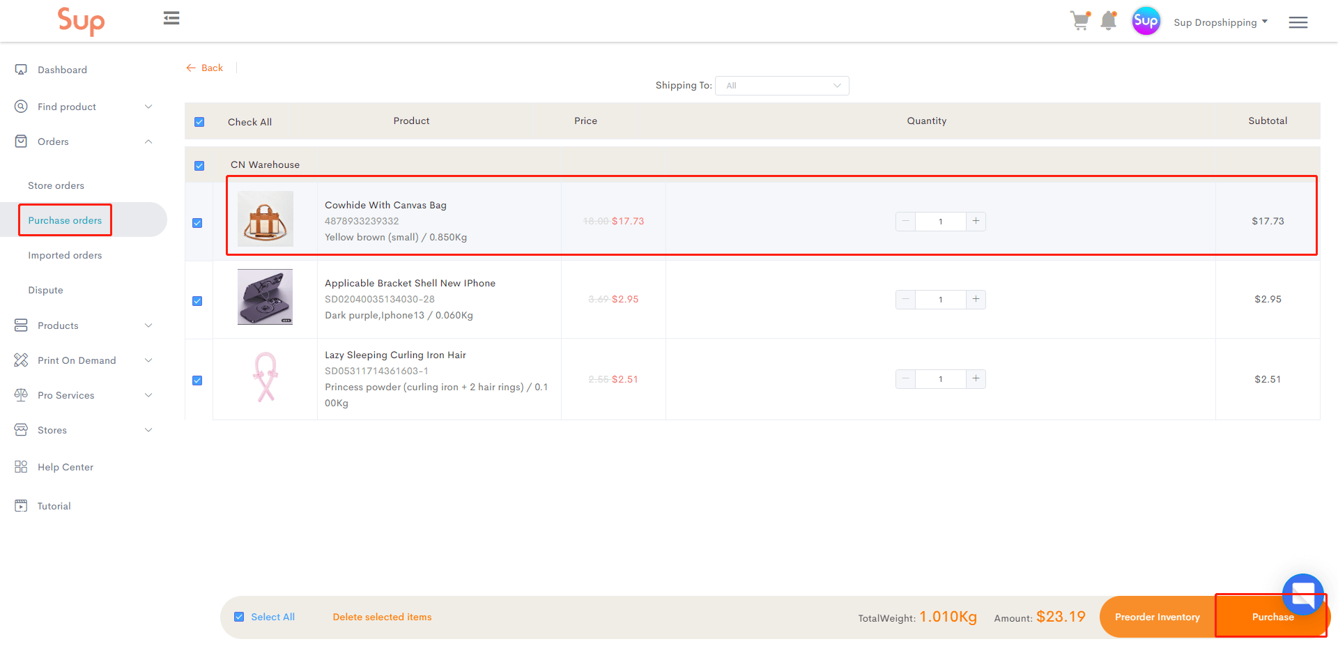 How to Purchase Products from Sup Dropshipping? - Supdropshipping ...