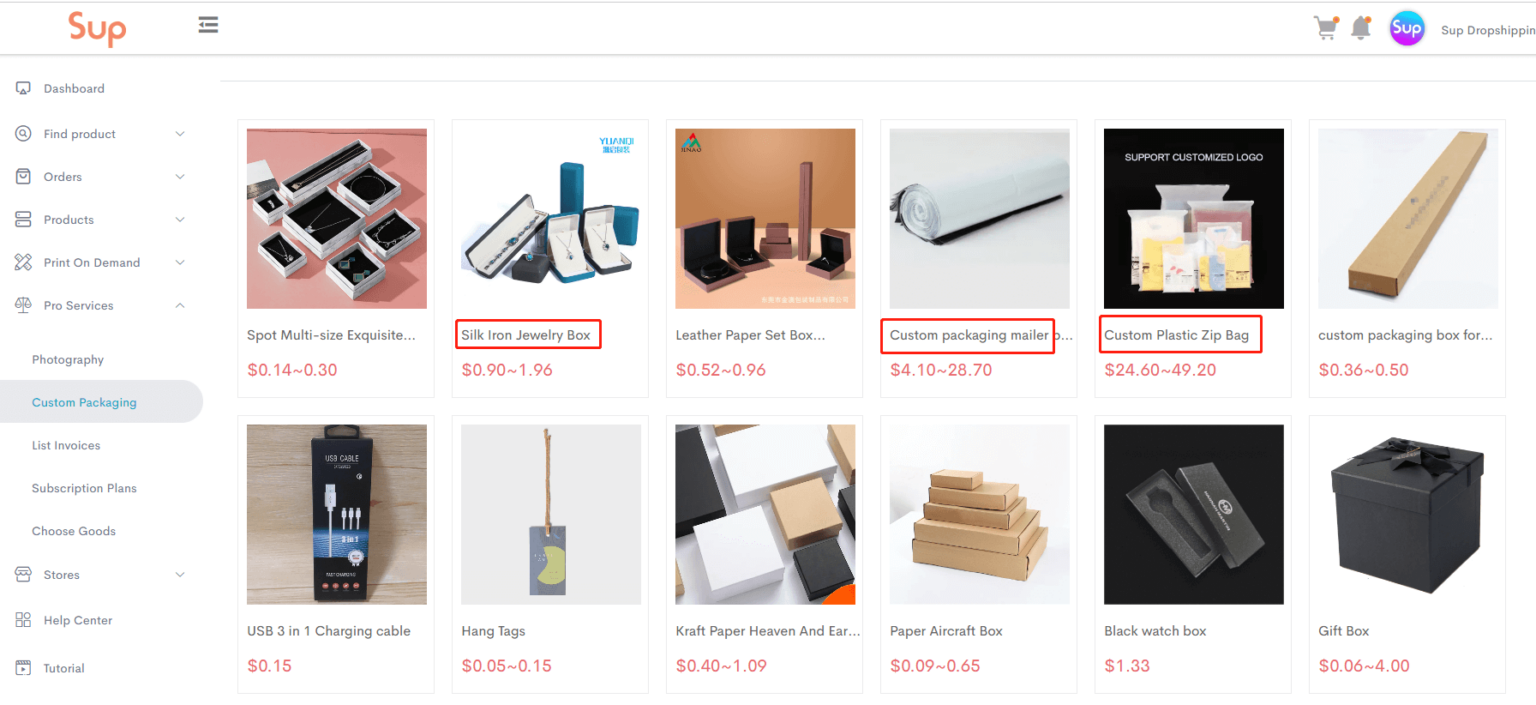 Logo Engraving & Custom Packaging - Supdropshipping | Help you build up ...