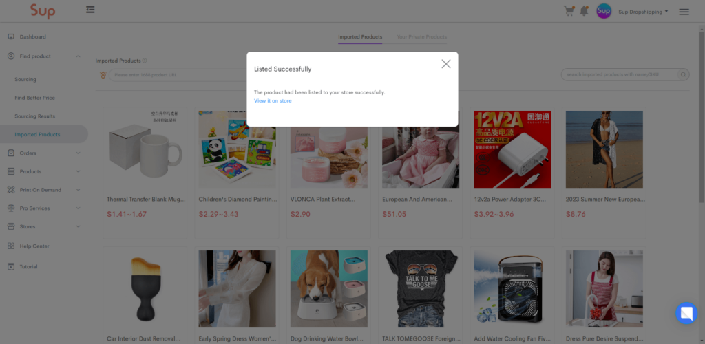 How to Work with Sup? - Supdropshipping | Help you build up your ...