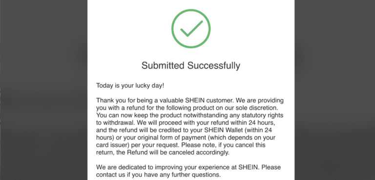 Shein Return Policy: How to Return Items for Free on Shein ...