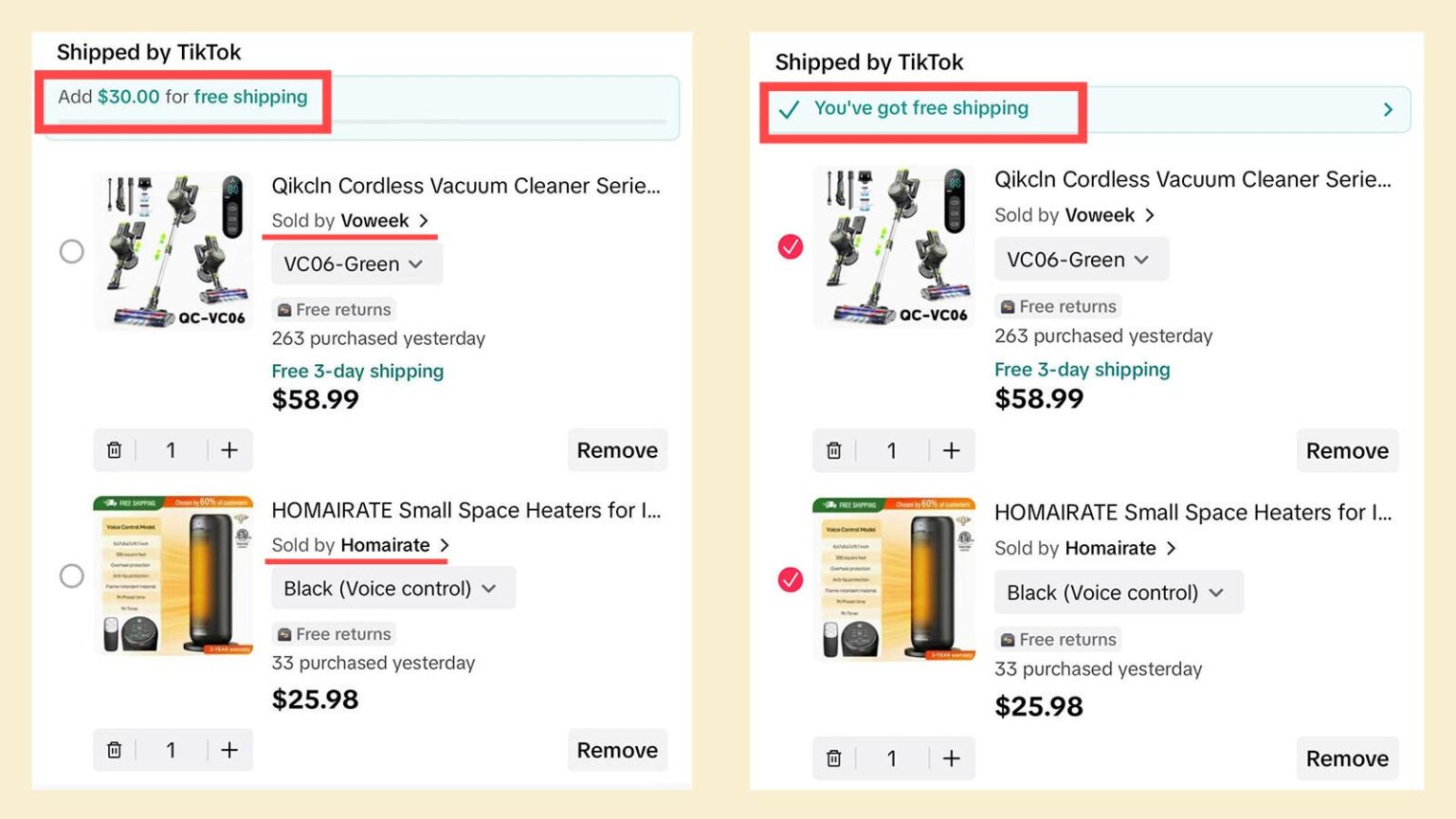 Frete grátis na loja TikTok: um guia completo para vendedores e compradores - Supdropshipping ...