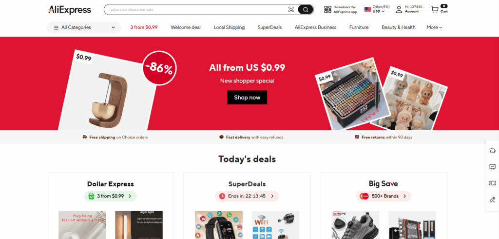 Top 12 E-Commerce Platforms Competing with Amazon in 2026 ...