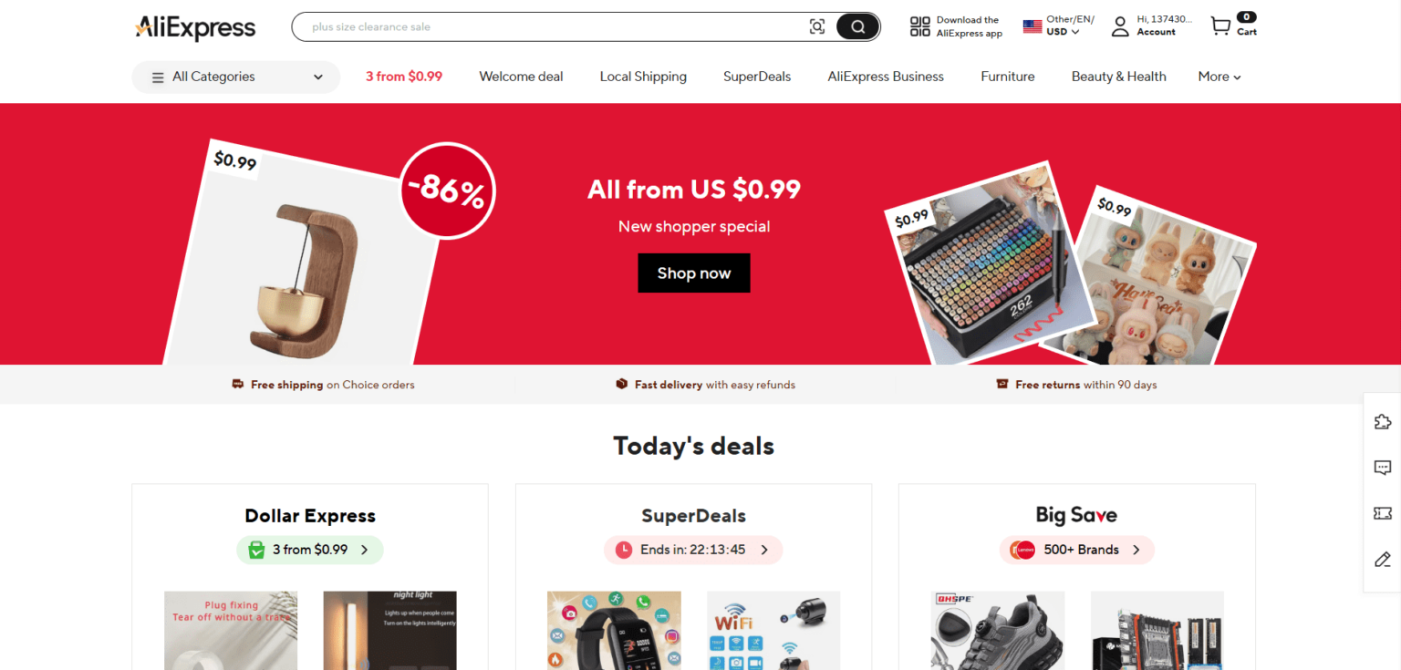 Top 12 E-Commerce Platforms Competing with Amazon in 2025 ...