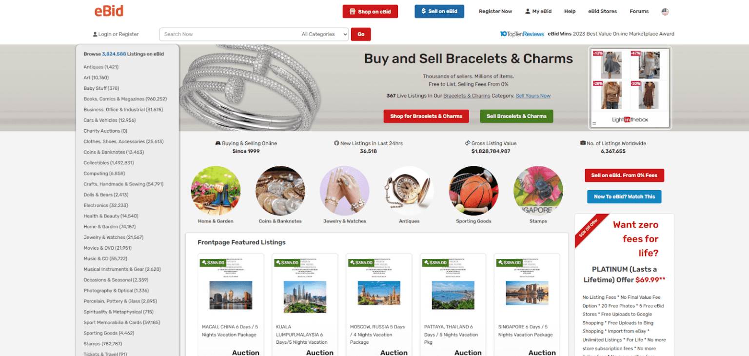 25 Best Sites Like eBay to Sell Your Stuff in 2025 - Supdropshipping ...